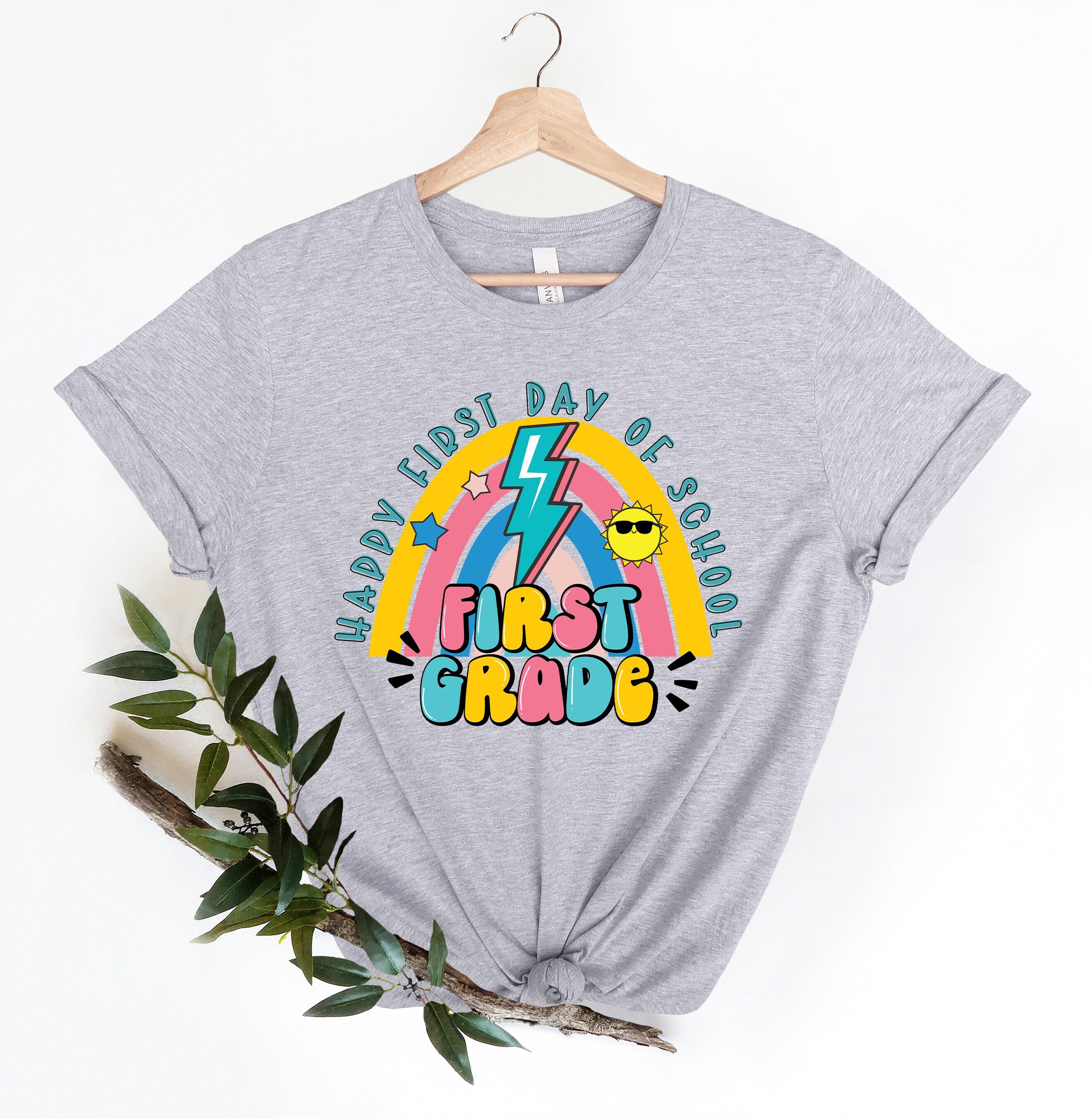 Hello First Grade Shirt Png, Back to School Shirt Png, Teach | Inspire ...