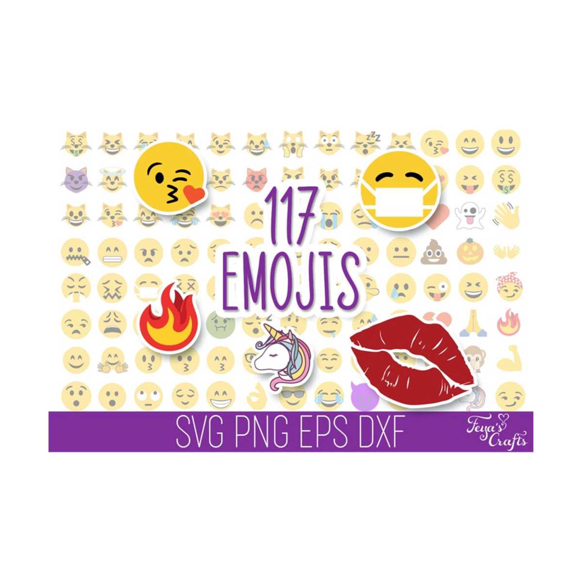 Emoji Svg Bundle Emoji Face Svg Emoji Svg Cricut Girl Emoji Svg The ...
