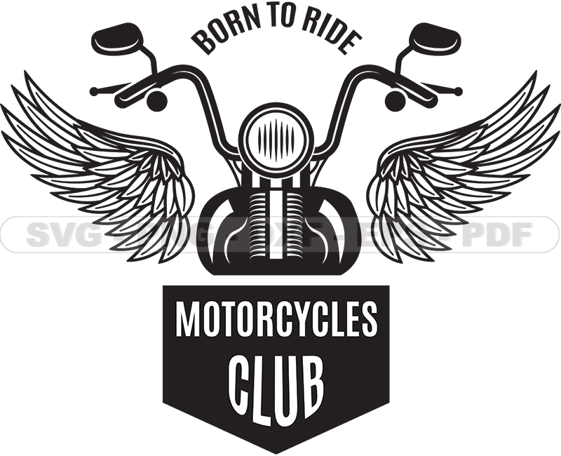 Motorcycle svg logo, Motorbike SVG PNG, Harley Logo, Skull S | Inspire ...
