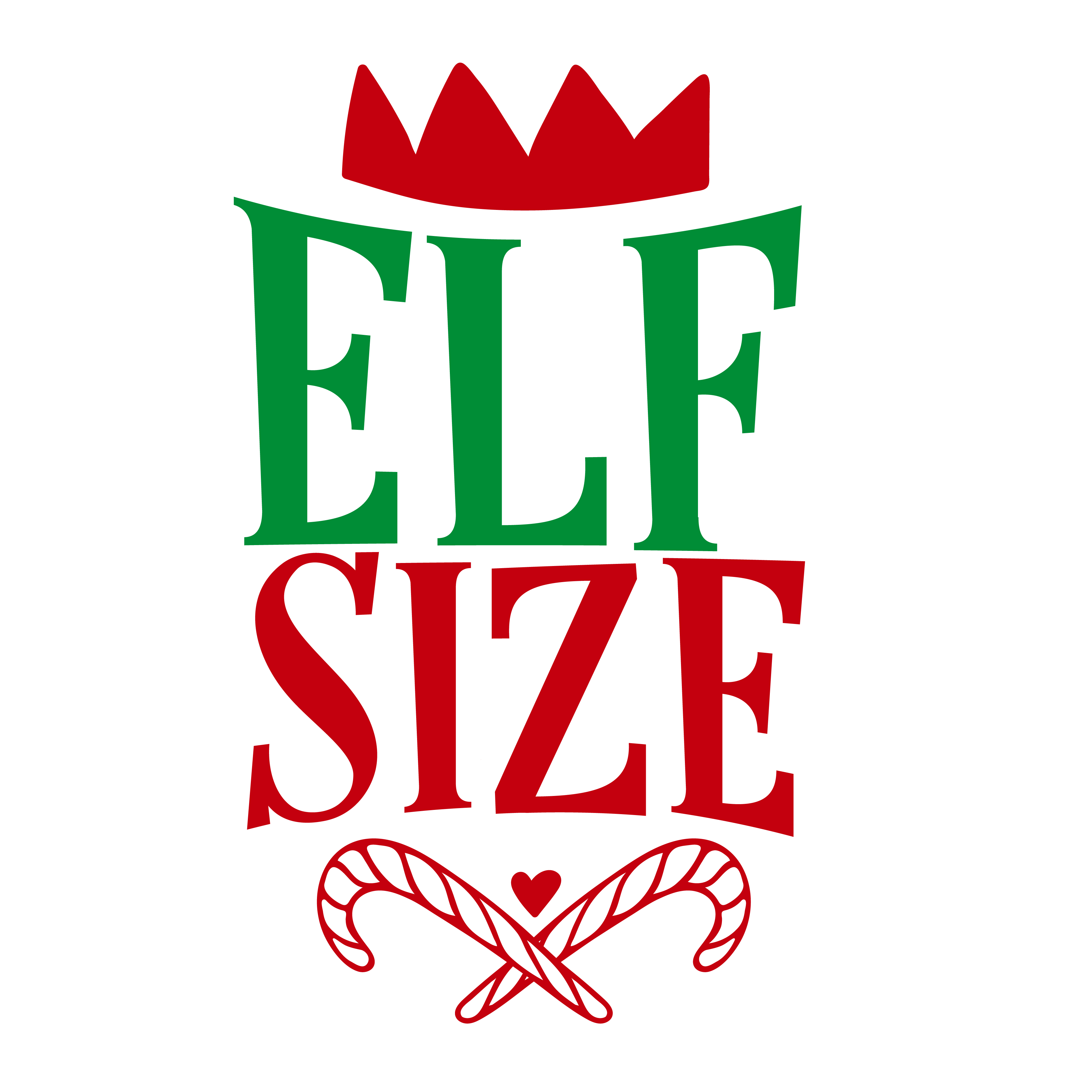 Elf Size Svg, Christmas Svg, Cut File For Cricut Silhouette | Inspire ...