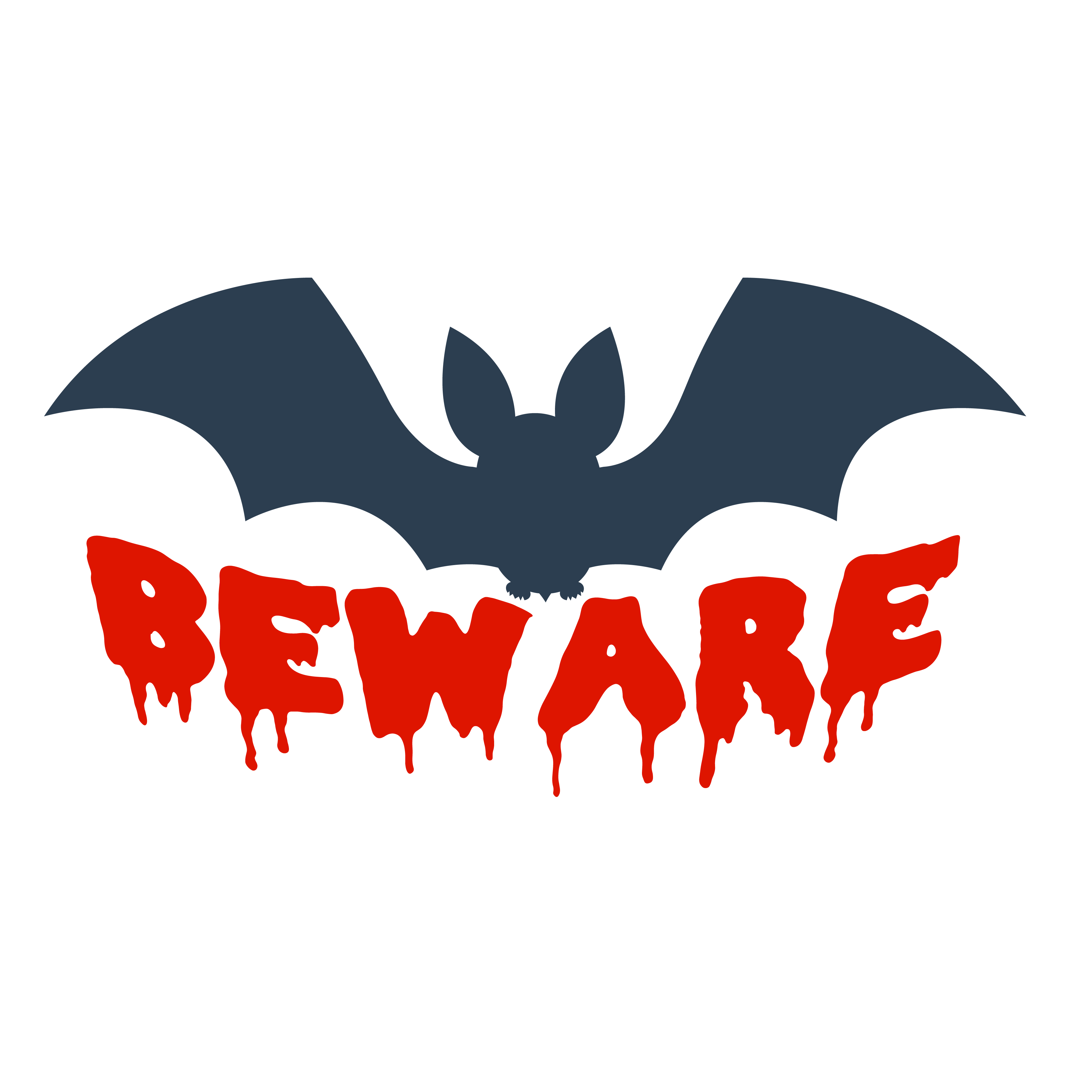 Beware Svg, Halloween Svg, Halloween Sign Svg, Silhouette, C | Inspire ...