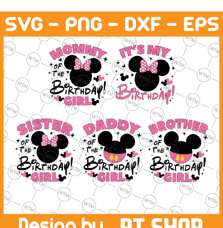 Bundle Birthday Girl Svg, It's My Birthday Svg, Birthday Shi | Inspire ...
