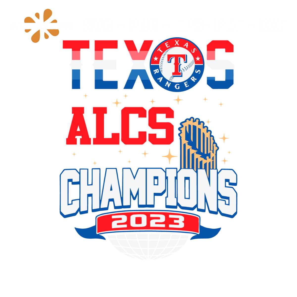 Texas Rangers ALCS Champions 2023 SVG Digital Cricut File | Inspire Uplift