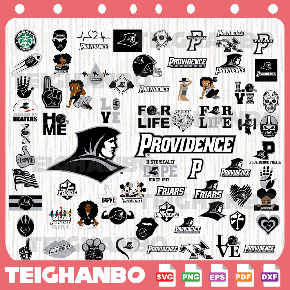 66 Files Providence Friars Team Bundle Svg, Providence Friar - Inspire ...