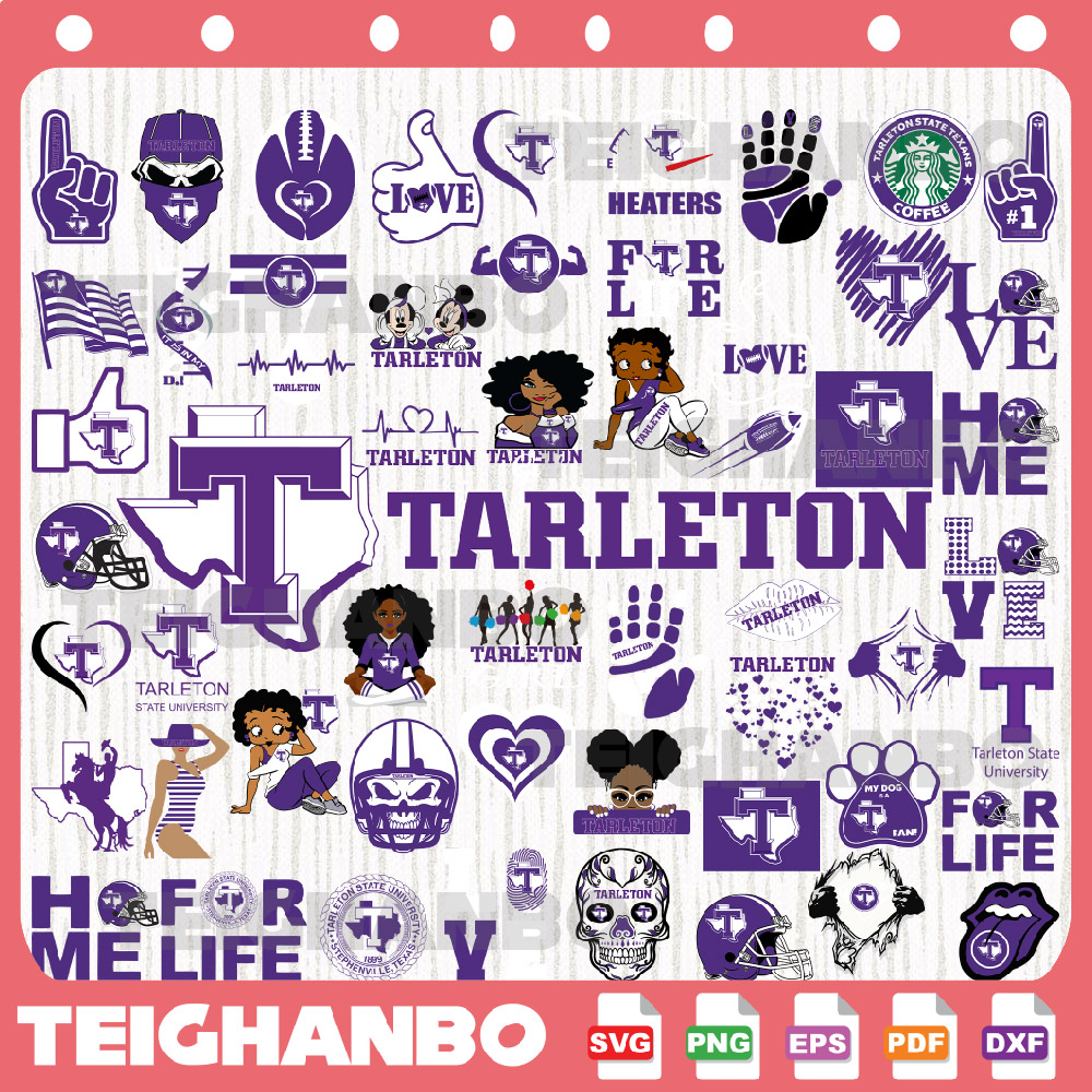 56 Files Tarleton State Texans Team Bundle Svg, Tarleton Sta - Inspire ...