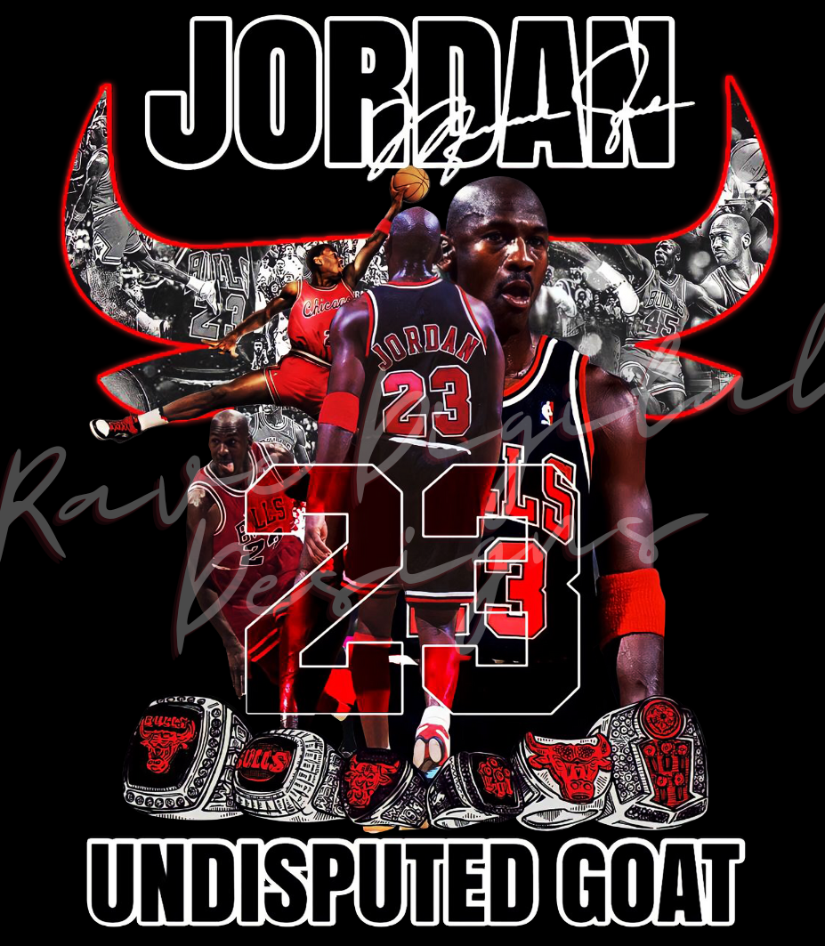 Michael Jordan PNG Digital Design | Inspire Uplift