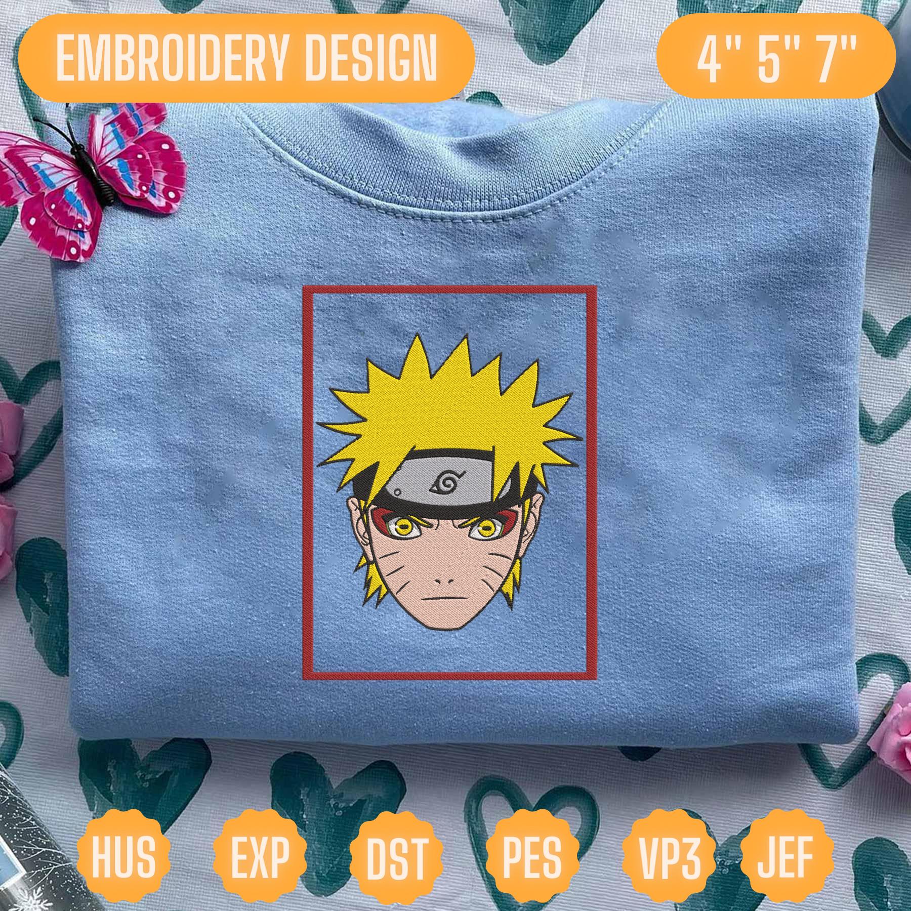 Ninja Anime Embroidery Designs, Anime Embroidery Designs, Ni - Inspire ...