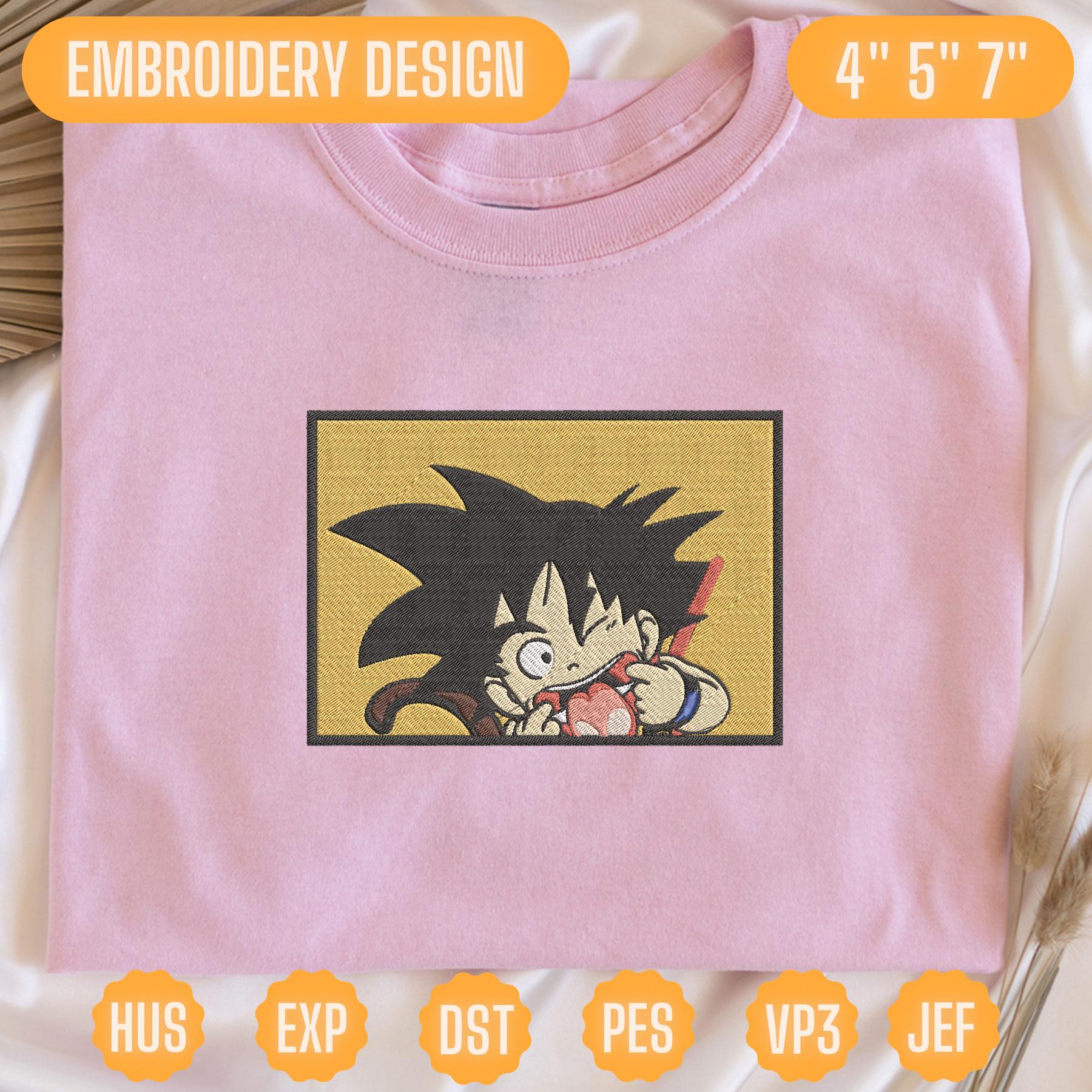 Anime Inspired Embroidery Designs, Machine Embroidery Files - Inspire ...