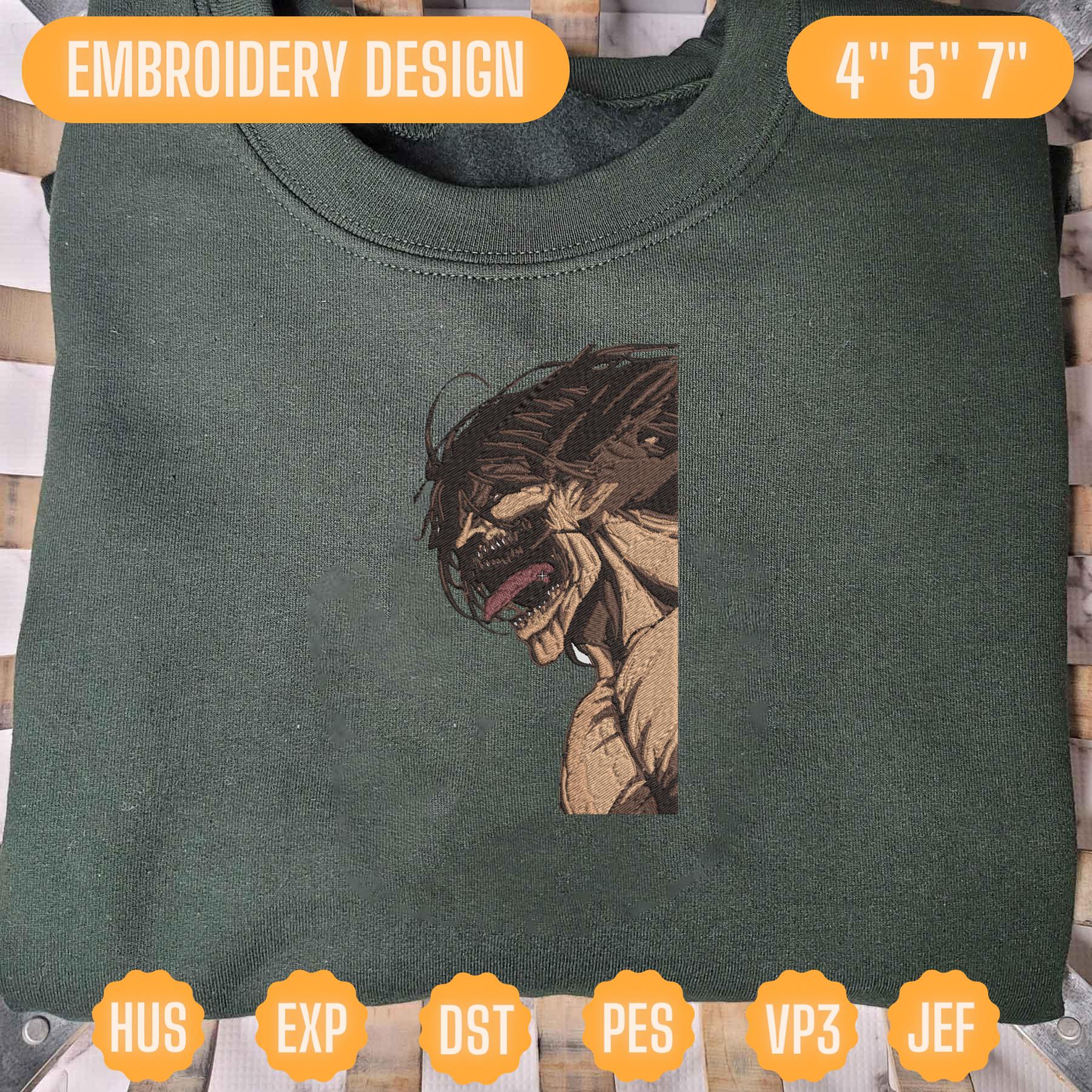 Anime Inspired Embroidery Designs, Machine Embroidery Files | Inspire ...