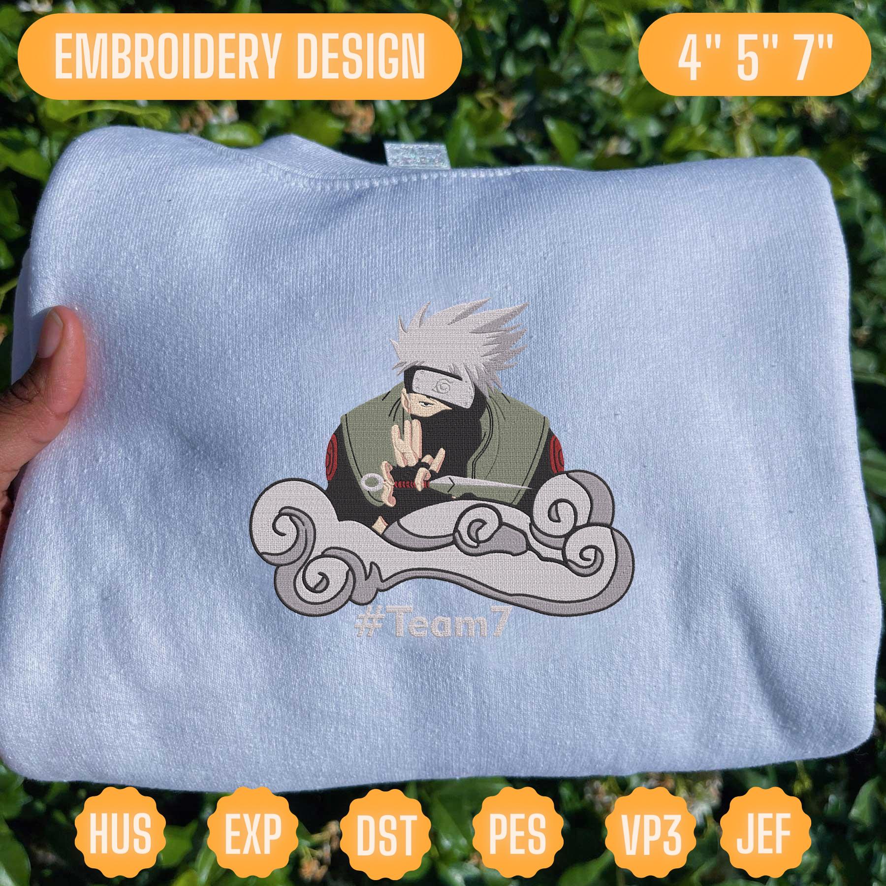 Ninja Anime Embroidery FIles, Anime Shinobi Embroidery Desig | Inspire ...