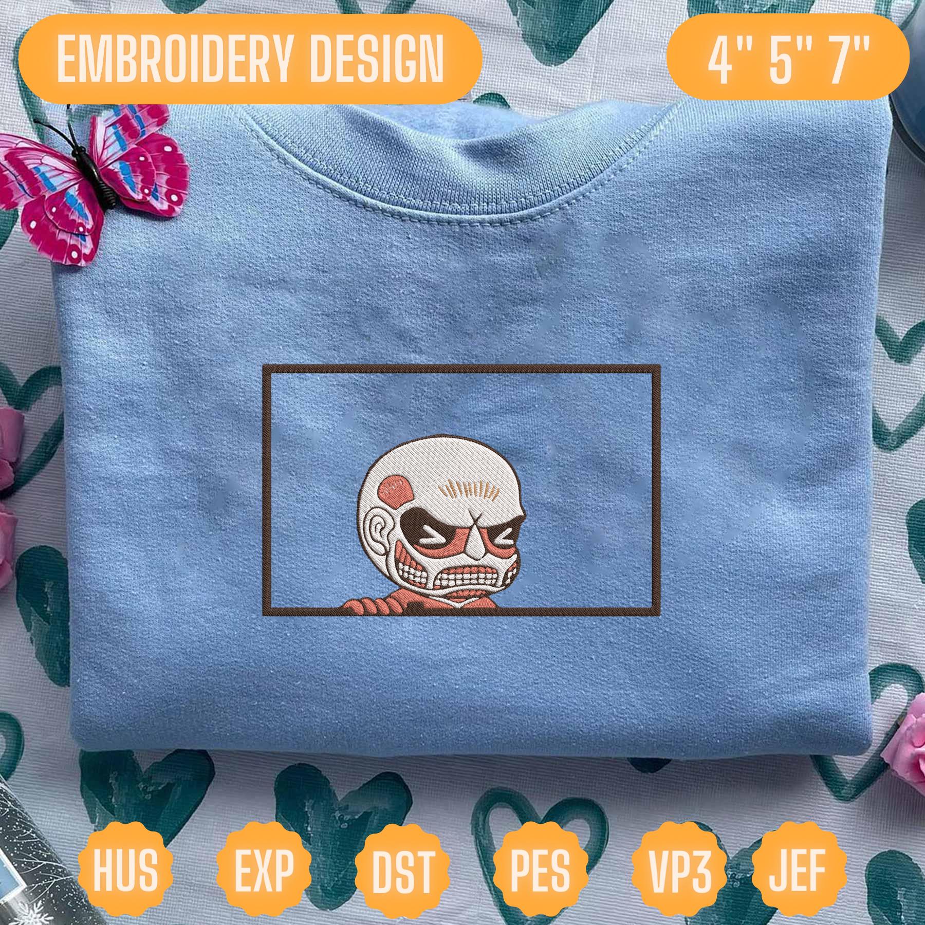 Anime Inspired Embroidery Designs, Machine Embroidery Design - Inspire ...