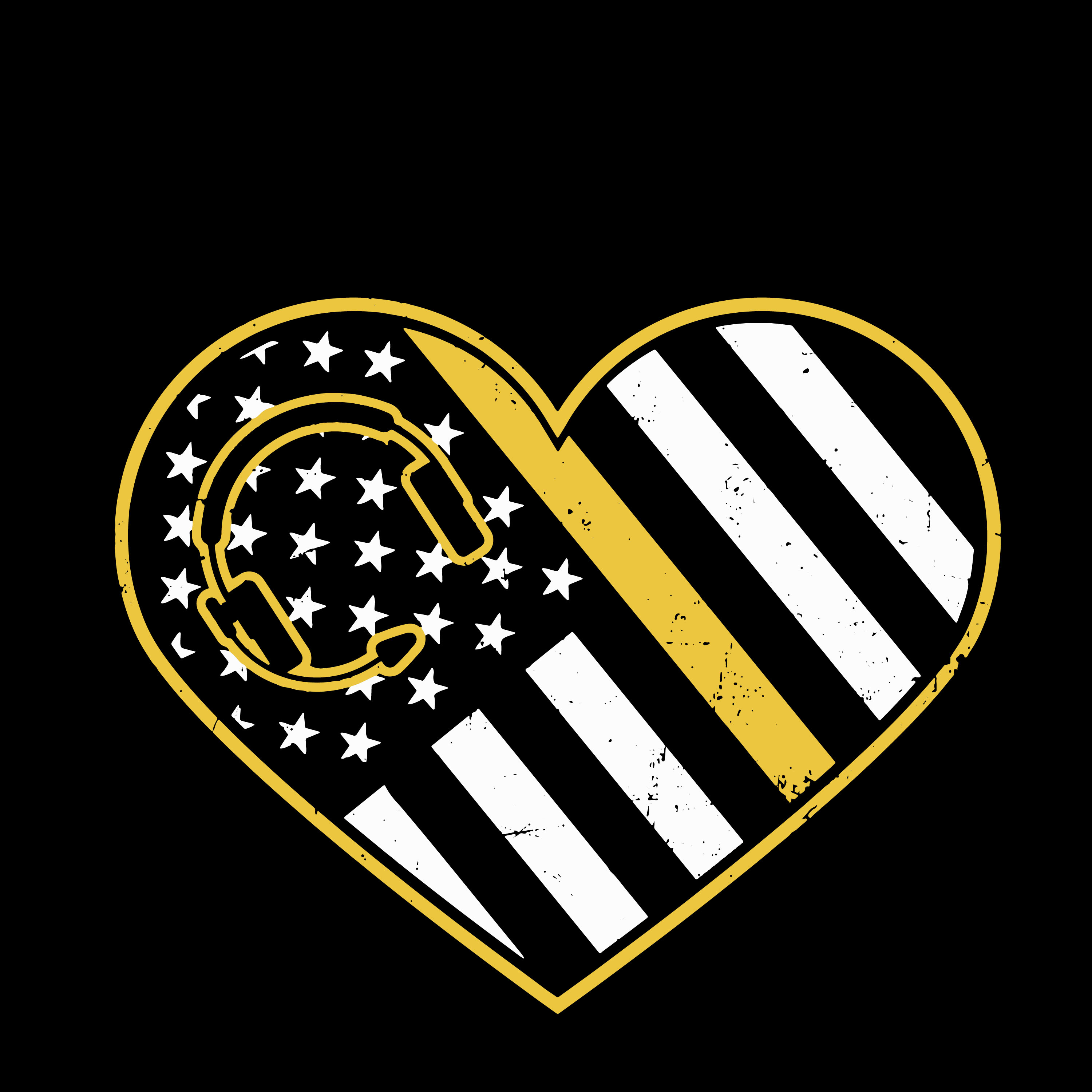 911 Dispatcher Thin Gold Line Heart svg, 911 Dispatcher Svg, | Inspire ...
