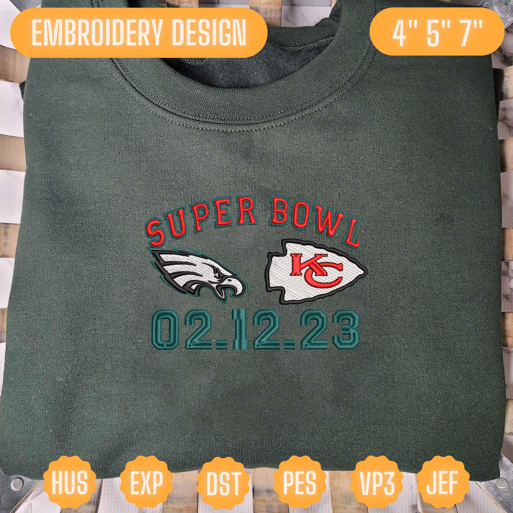 Super Bowl Champion Logo Embroidery Design, NFL Kansas City | Inspire ...