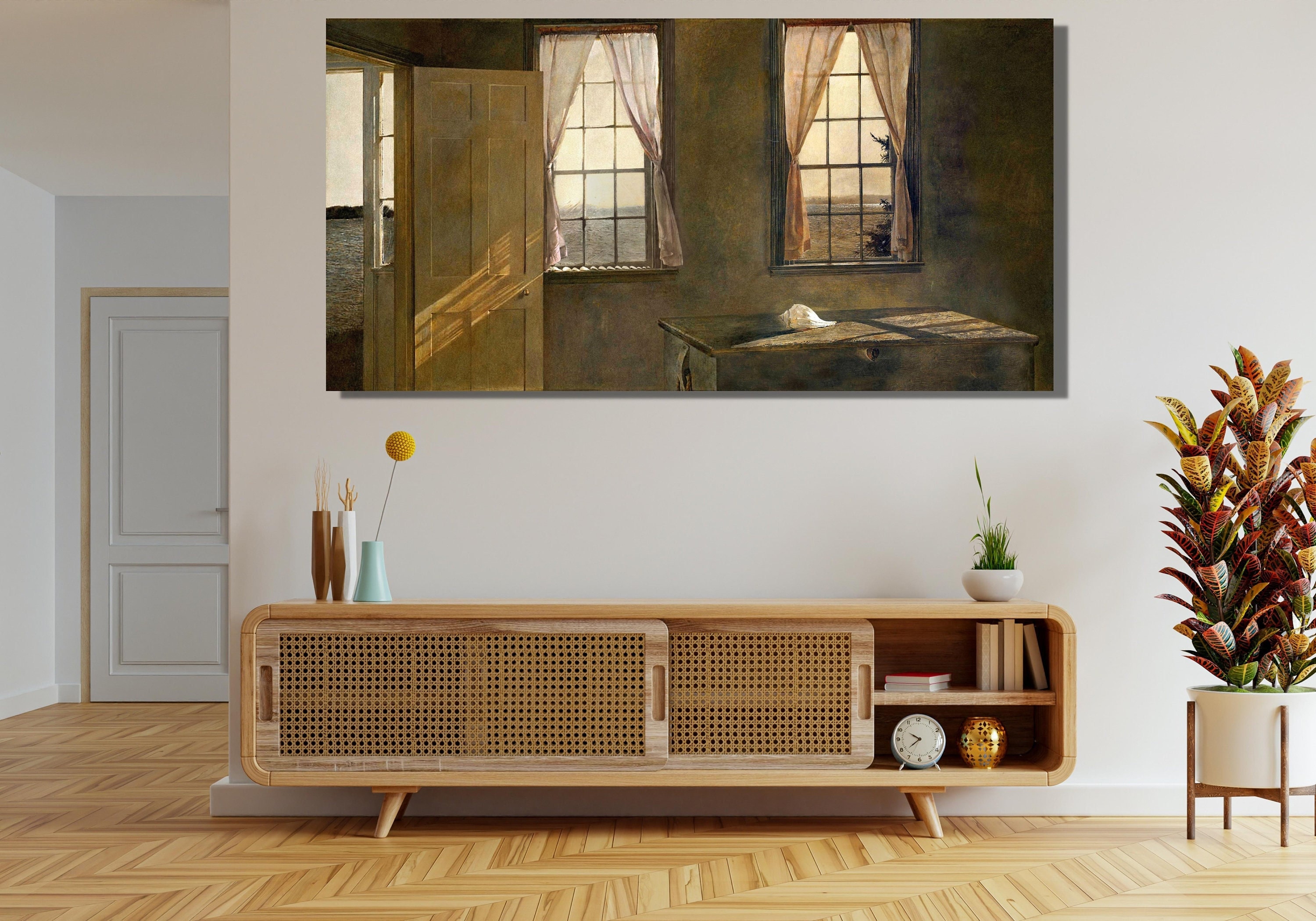 Andrew Wyeth The Room Ready To Hang Canvas,Andrew Wyeth Post | Inspire ...