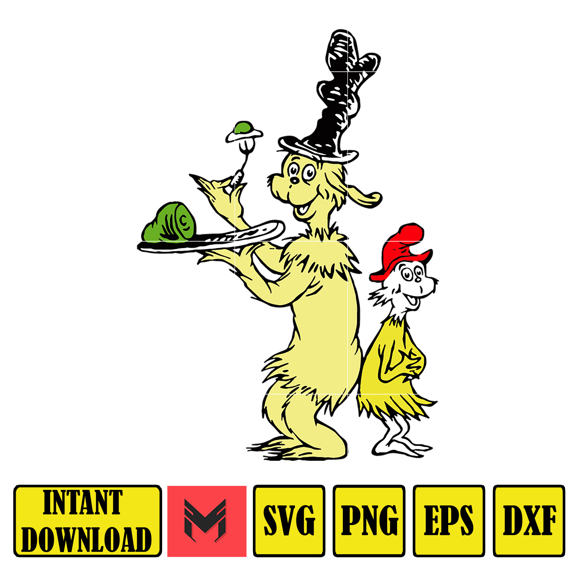 Green Eggs And Ham , Dxf, Png, Dr.Suess book Png, Dr. Suess | Inspire ...