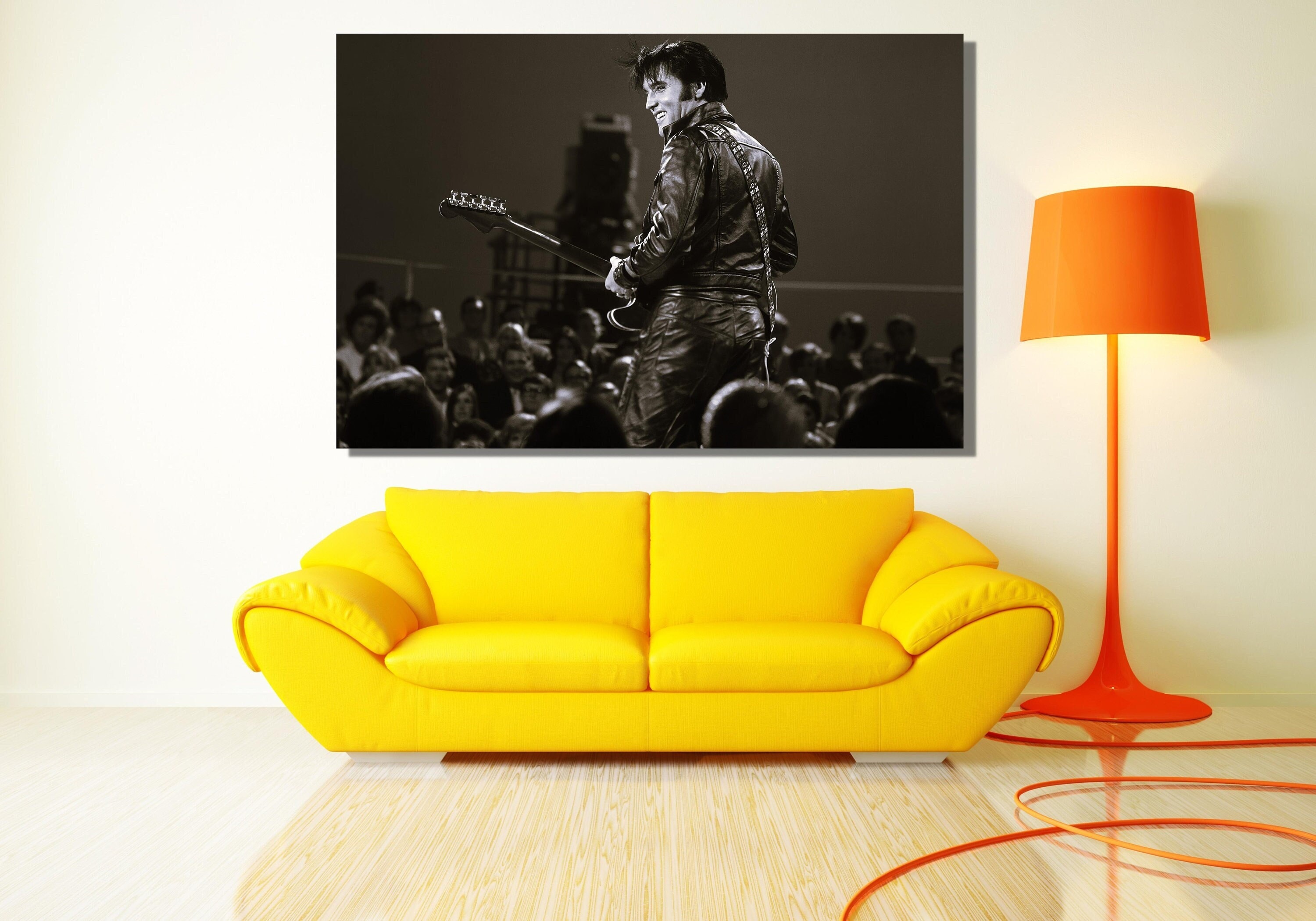 Elvis Presley Ready To Hang Canvas, Elvis Presley Poster, El | Inspire ...