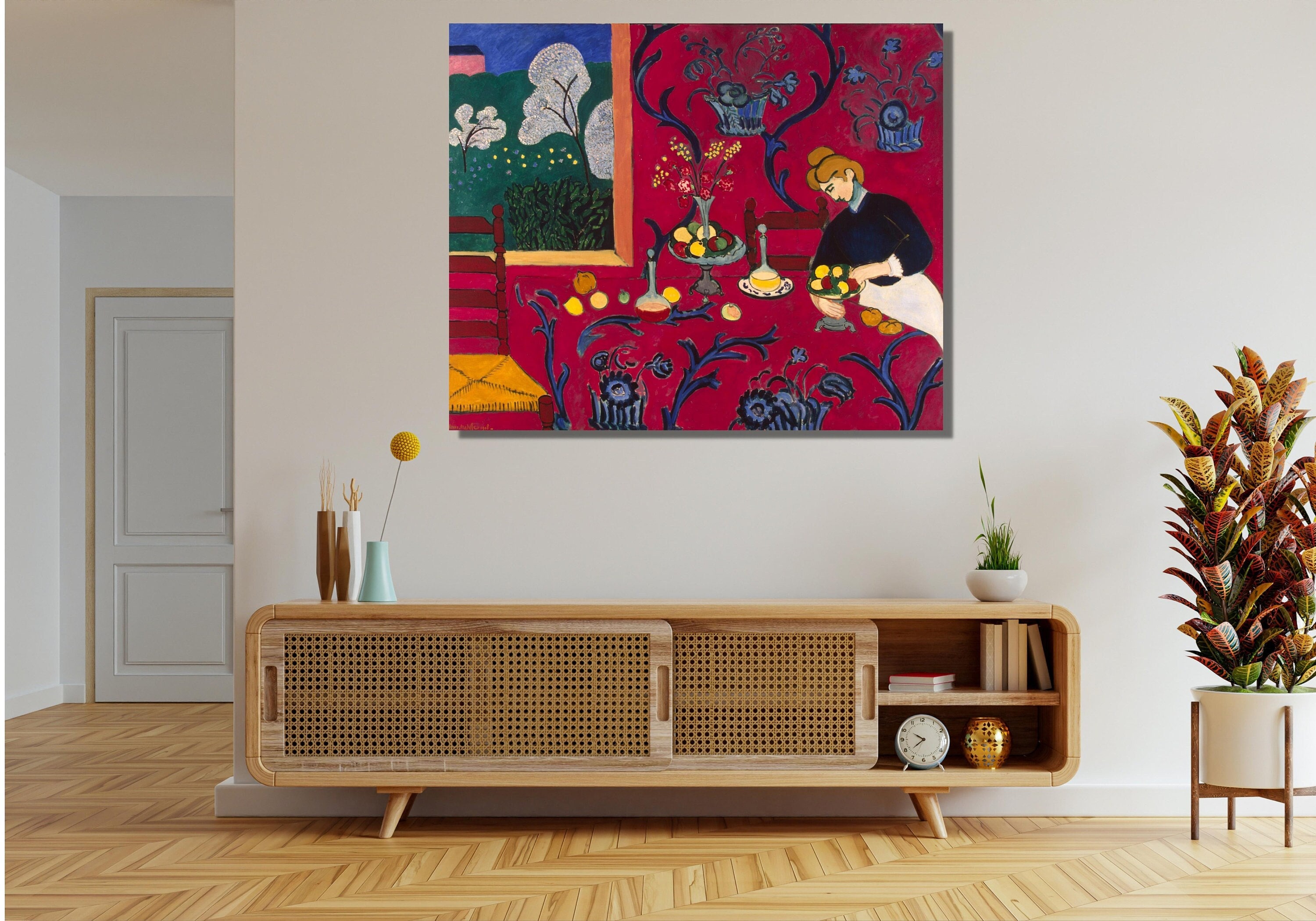 Henri Matisse The Red Room (also Harmony in Red) Ready To Ha | Inspire ...