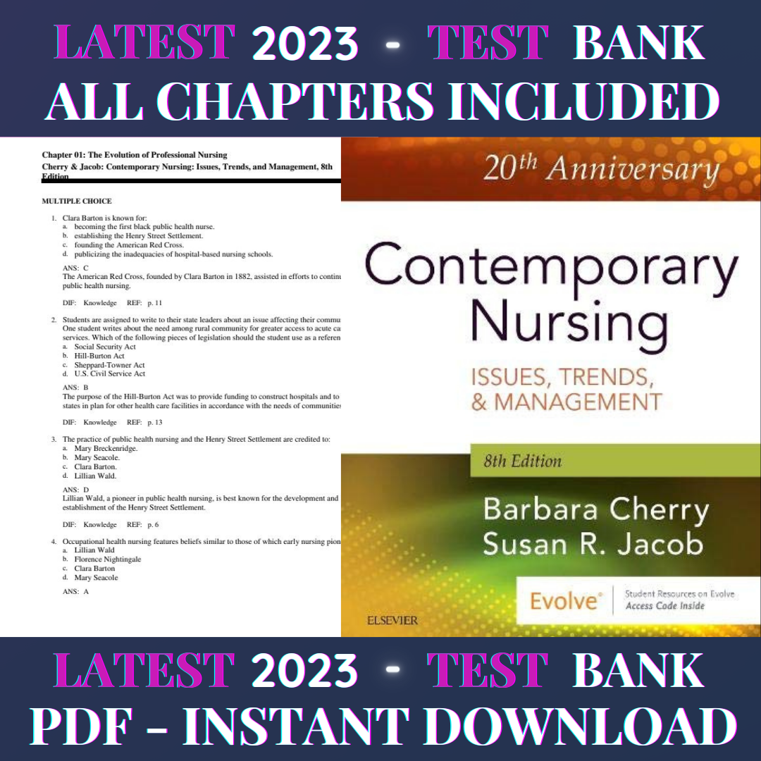 Latest 2023 Contemporary Nursing: Issues, Trends, & Manageme - Inspire ...
