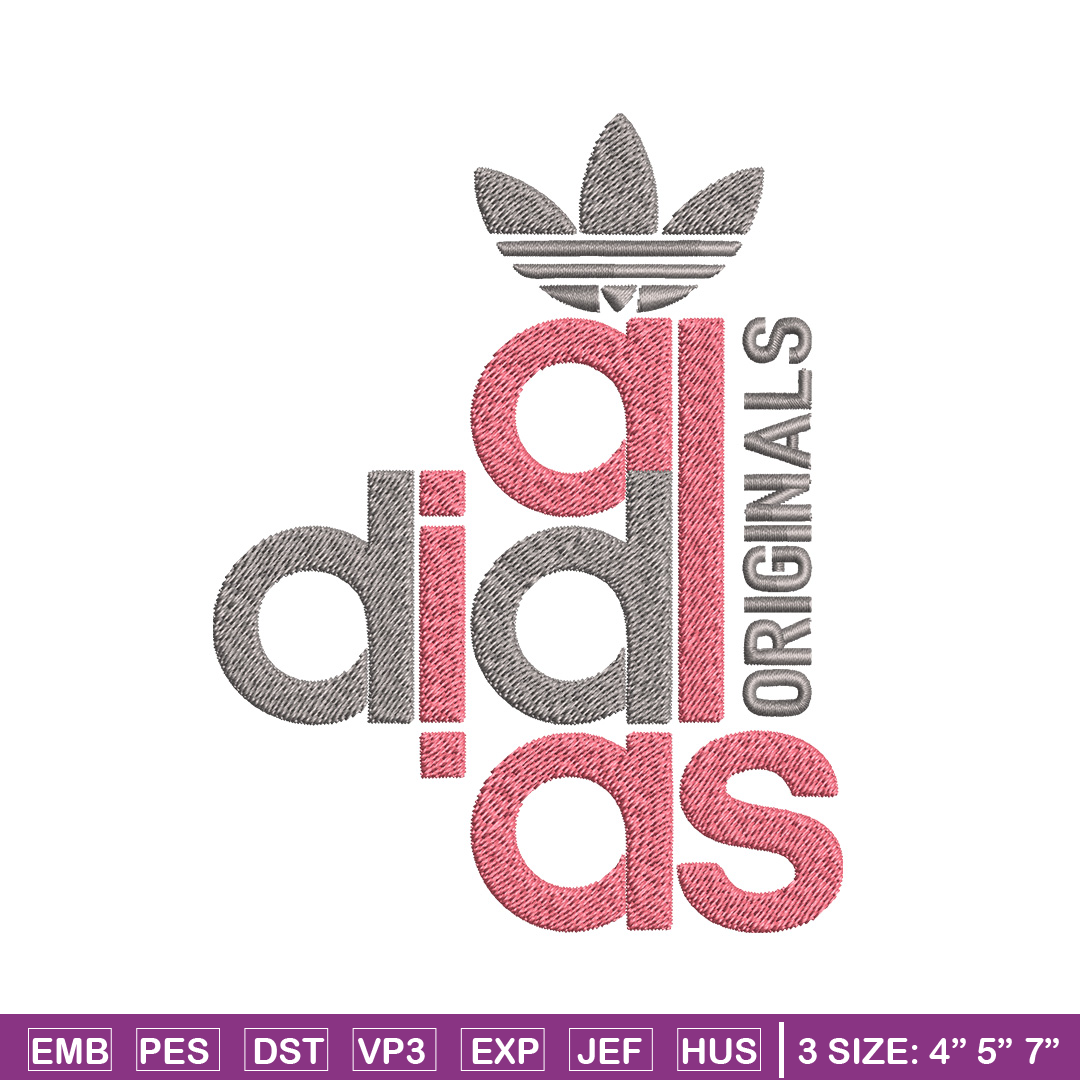 Adidas originals Embroidery Design, Adidas Embroidery, Brand | Inspire ...