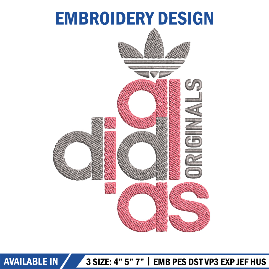 Adidas originals Embroidery Design, Adidas Embroidery, Brand | Inspire ...
