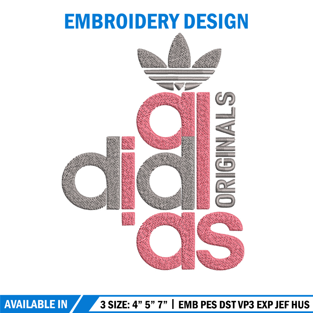 Adidas originals Embroidery Design, Adidas Embroidery, Brand | Inspire ...
