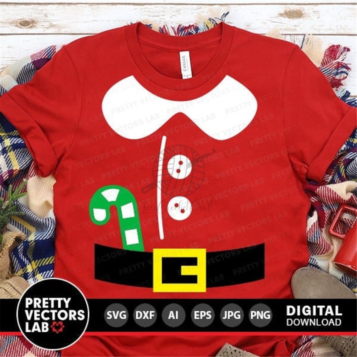 Christmas Svg, Santa Costume Svg, Santa Outfit Svg, Santa Su | Inspire ...