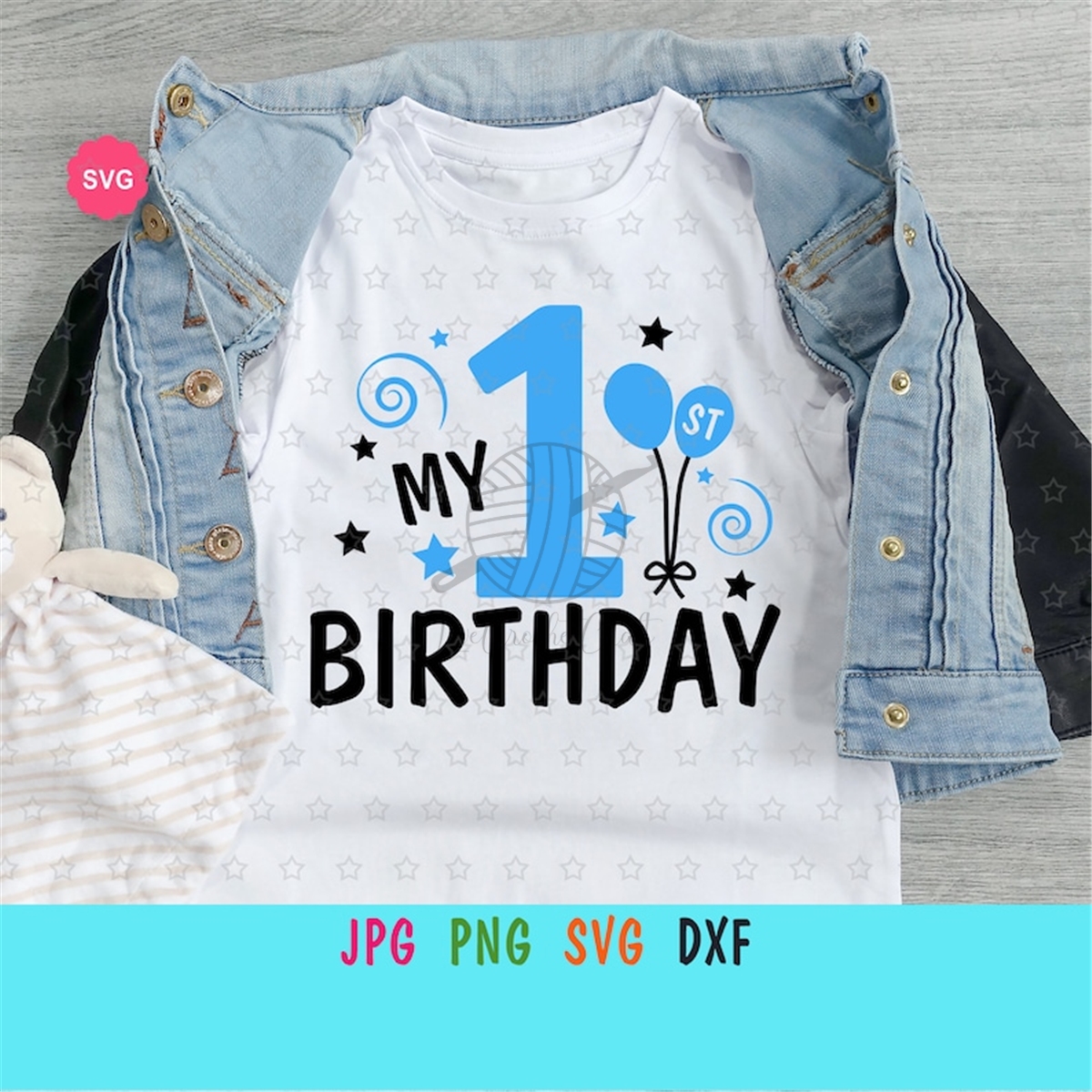 My 1st Birthday Svg for cricut, Birthday boy Svg, My first b - Inspire ...