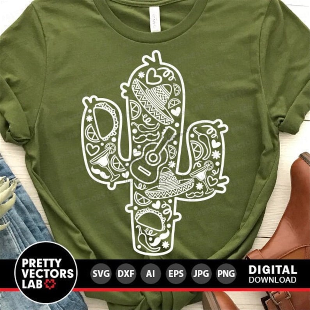 Cactus Svg, Mexico Cut Files, Cinco de Mayo Svg Dxf Eps Png, - Inspire ...