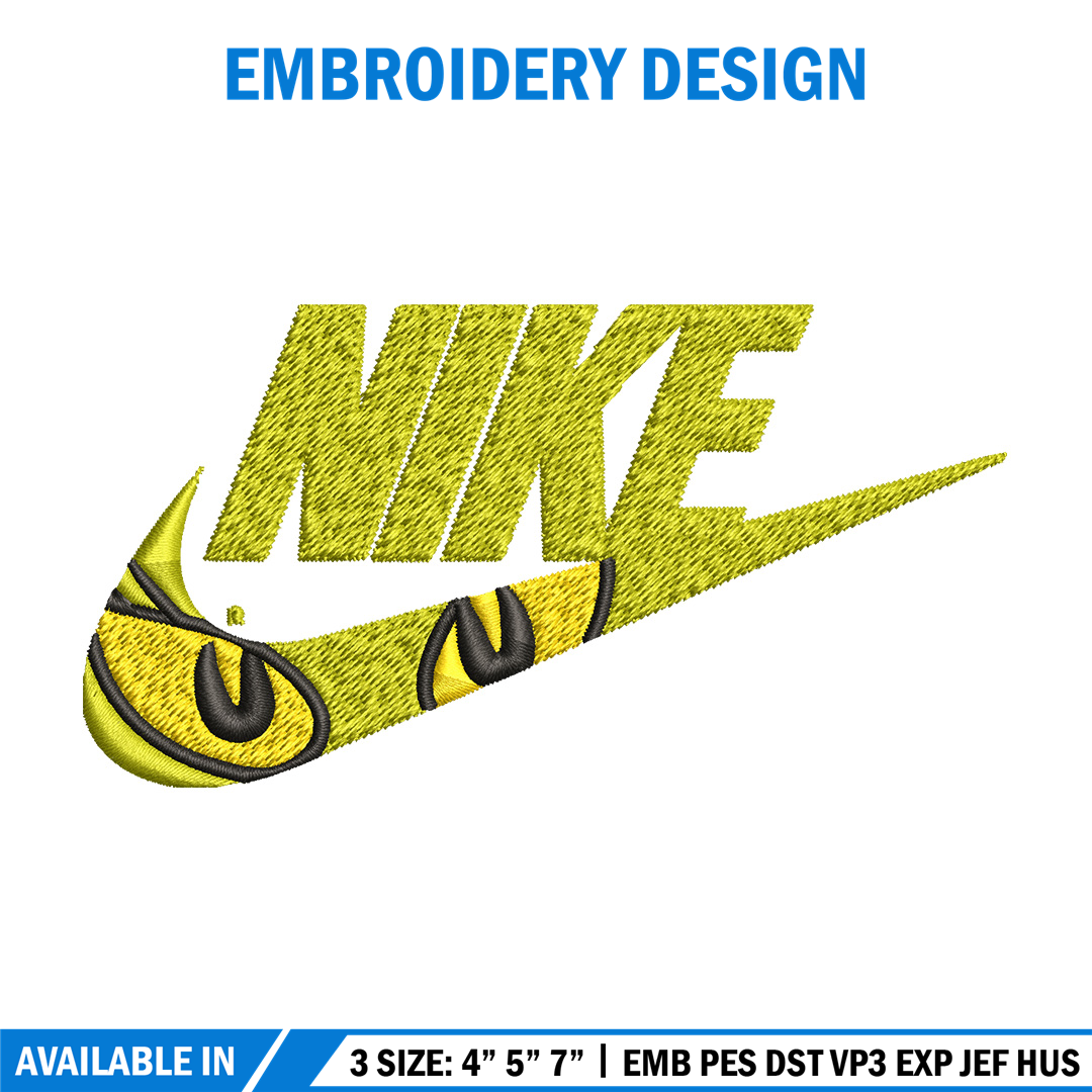 Grinch eyes nike Embroidery Design, Nike Embroidery, Brand E | Inspire ...