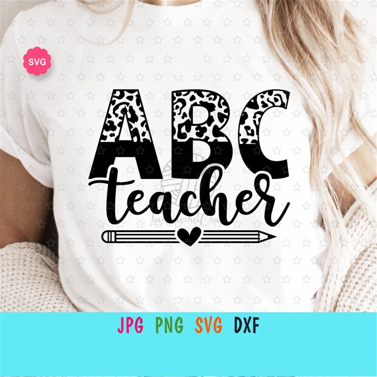 ABC Teacher Svg for cricut, Teacher life Svg, Teach love ins - Inspire ...