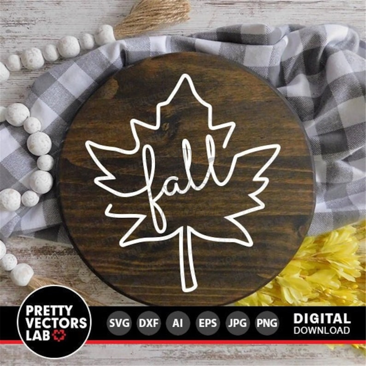 Fall Leaf Svg, Maple Leaf Svg, Fall Cut Files, Autumn Farmho | Inspire ...