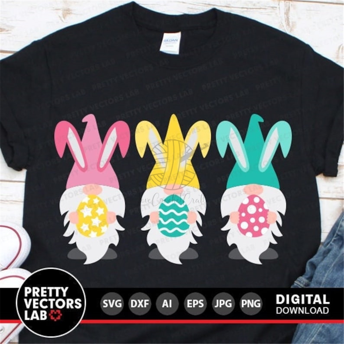 Easter Gnomes Svg, Easter Cut Files, Gnome Svg Dxf Png Eps, | Inspire ...