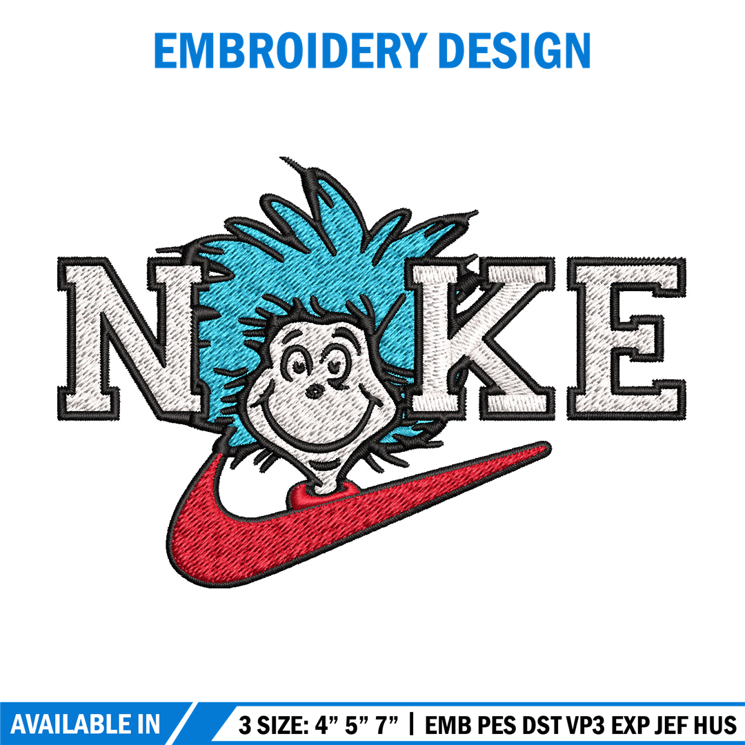 Nike man Embroidery Design, Nike Embroidery, Brand Embroider | Inspire ...