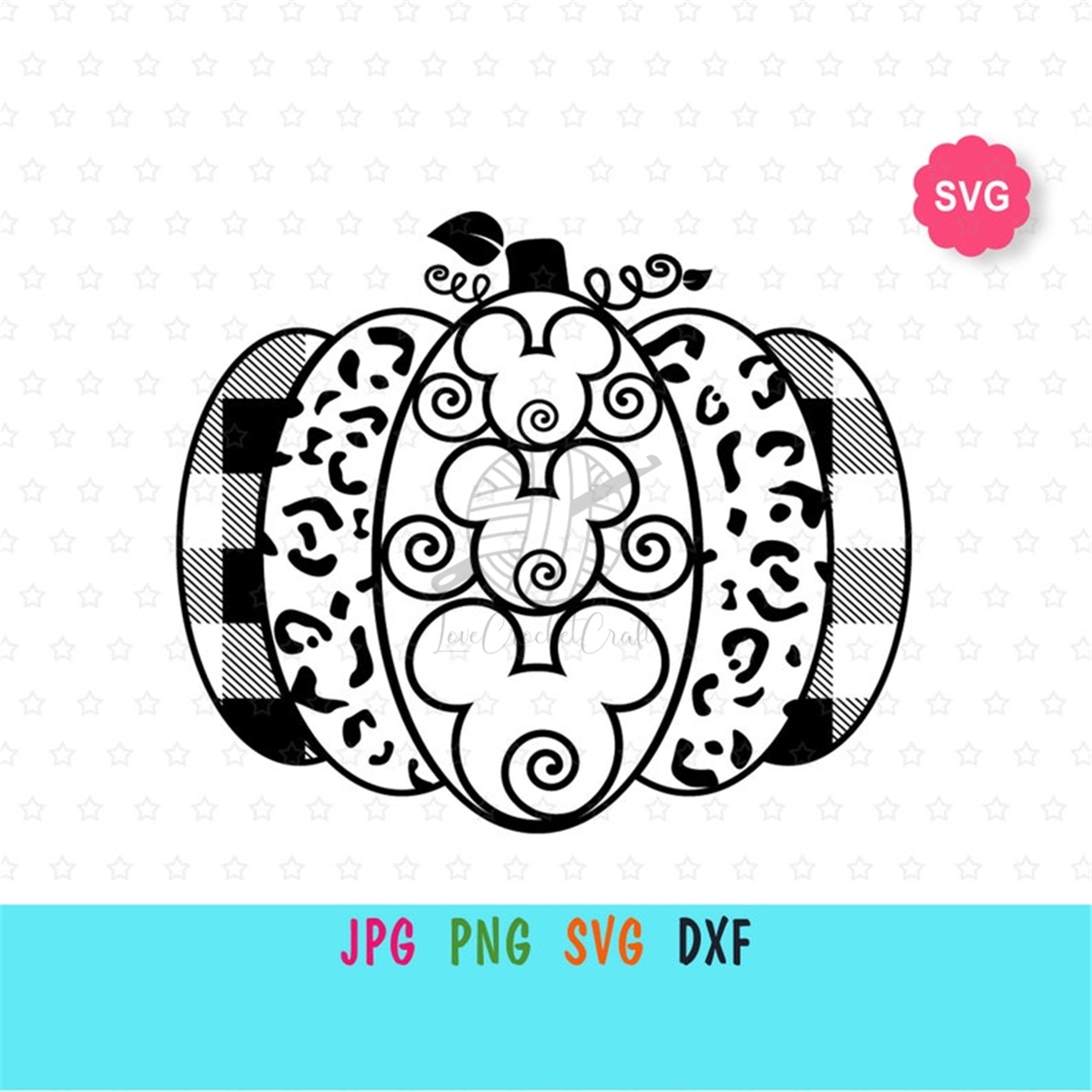 Mouse Pumpkin Stencil Svg for cricut, Hello Fall Svg, Pumpki - Inspire ...