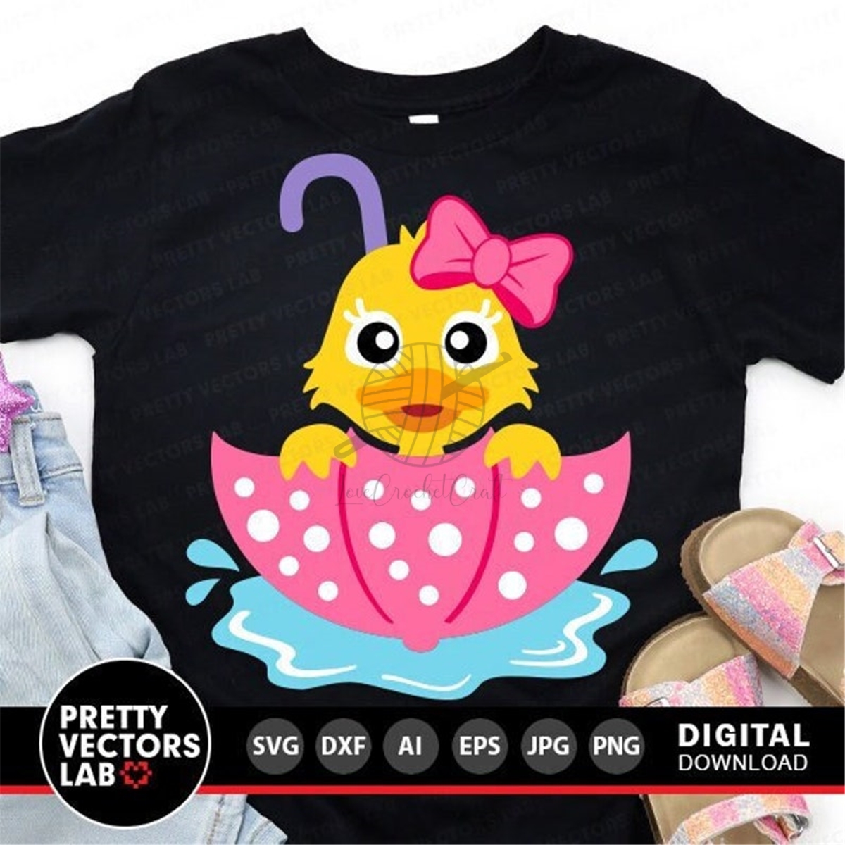 Duck Svg, Duck with Umbrella Cut File, Spring Svg, Dxf, Eps, - Inspire ...