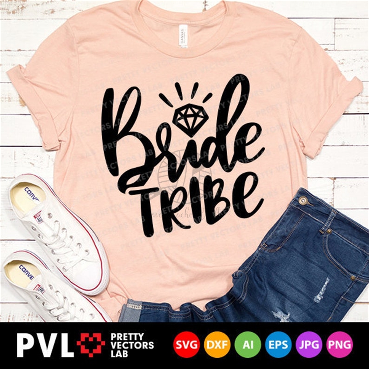 Bride Tribe Svg, Bride Squad Svg, Wedding Svg, Bridal Party | Inspire ...