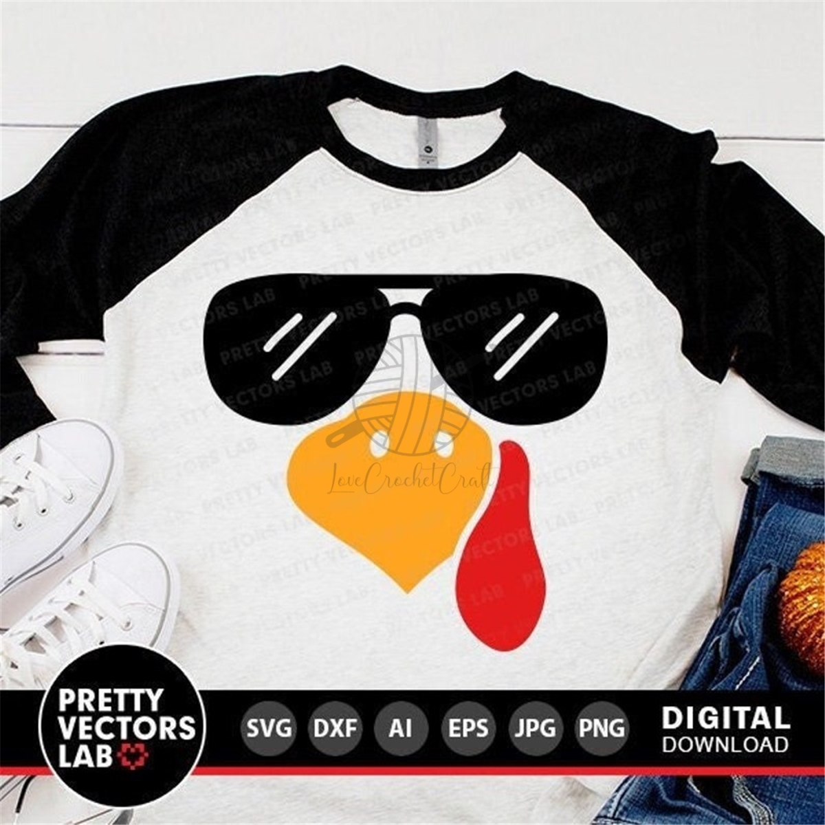 Turkey Face Svg, Cool Turkey Svg, Boys Thanksgiving Svg, Dxf | Inspire ...