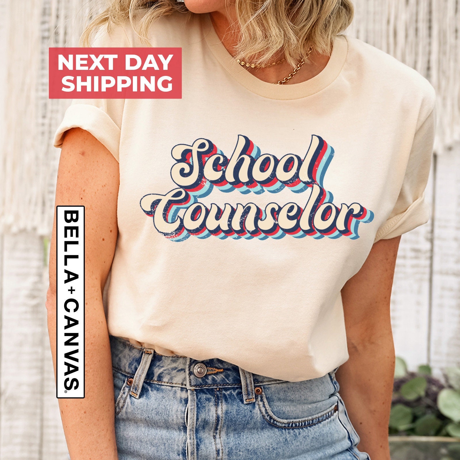 Retro School Counselor Shirt PNG, School Counselor Gift, Bac | Inspire ...
