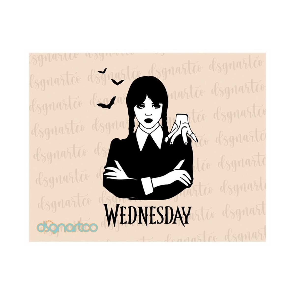 Wednesday SVG,Wednesday Png, Wednesday addams, The addams fa - Inspire ...