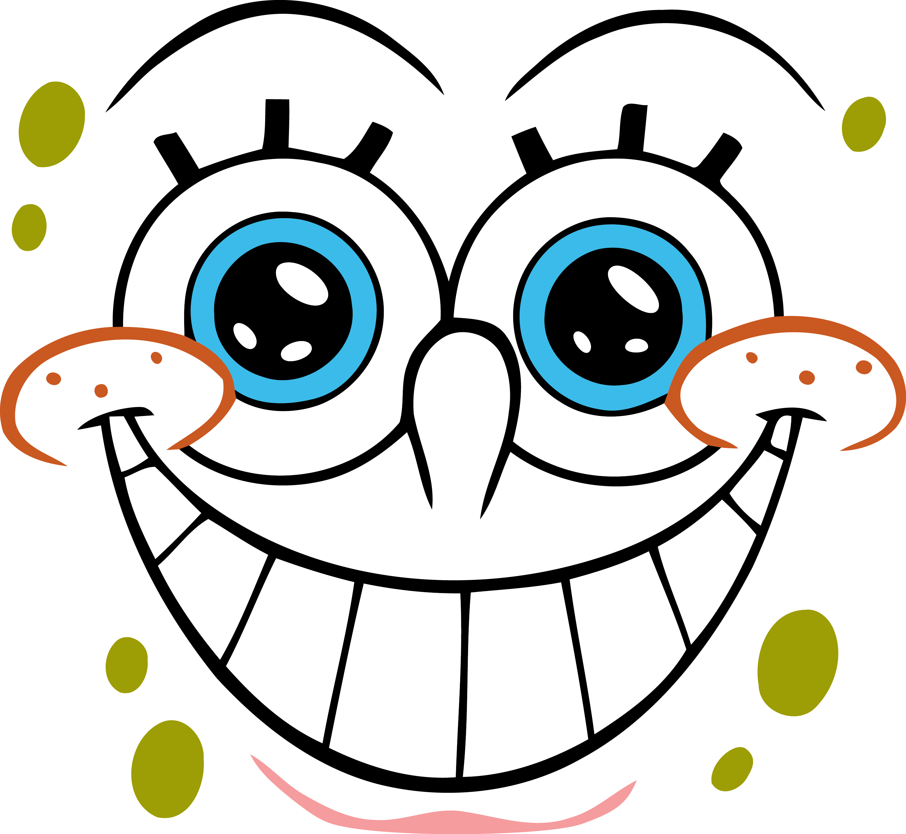 Spongebob Svg Layered, Spongebob Png, Spongebob Clipart, Spo - Inspire ...