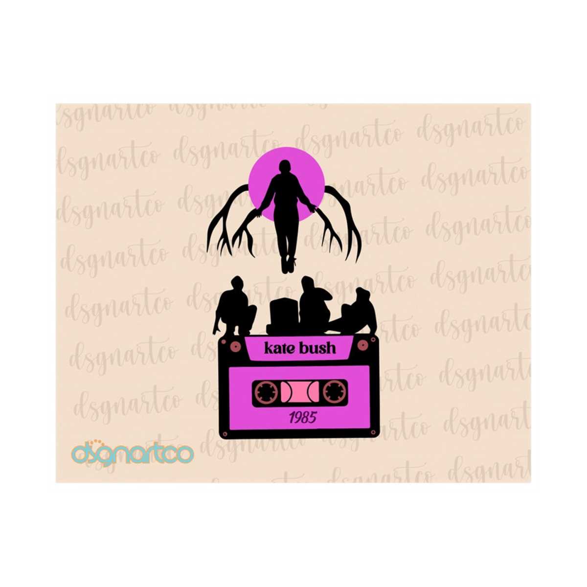 Stranger Things SVG, Running Up That Hill, Kate Bush, Max, V - Inspire ...