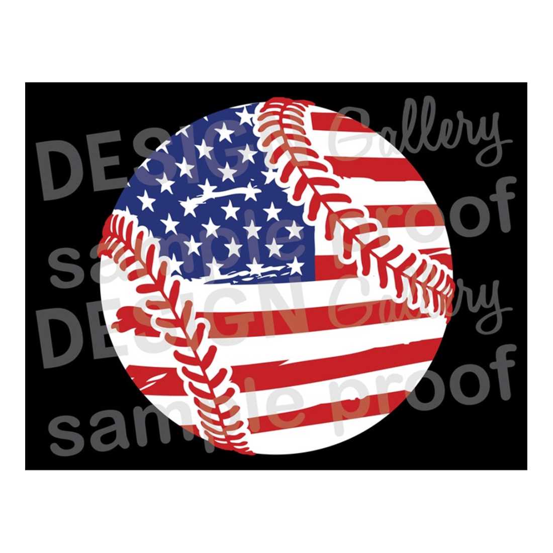 Baseball American Flag Distressed Tattered - JPG image & SVG | Inspire ...