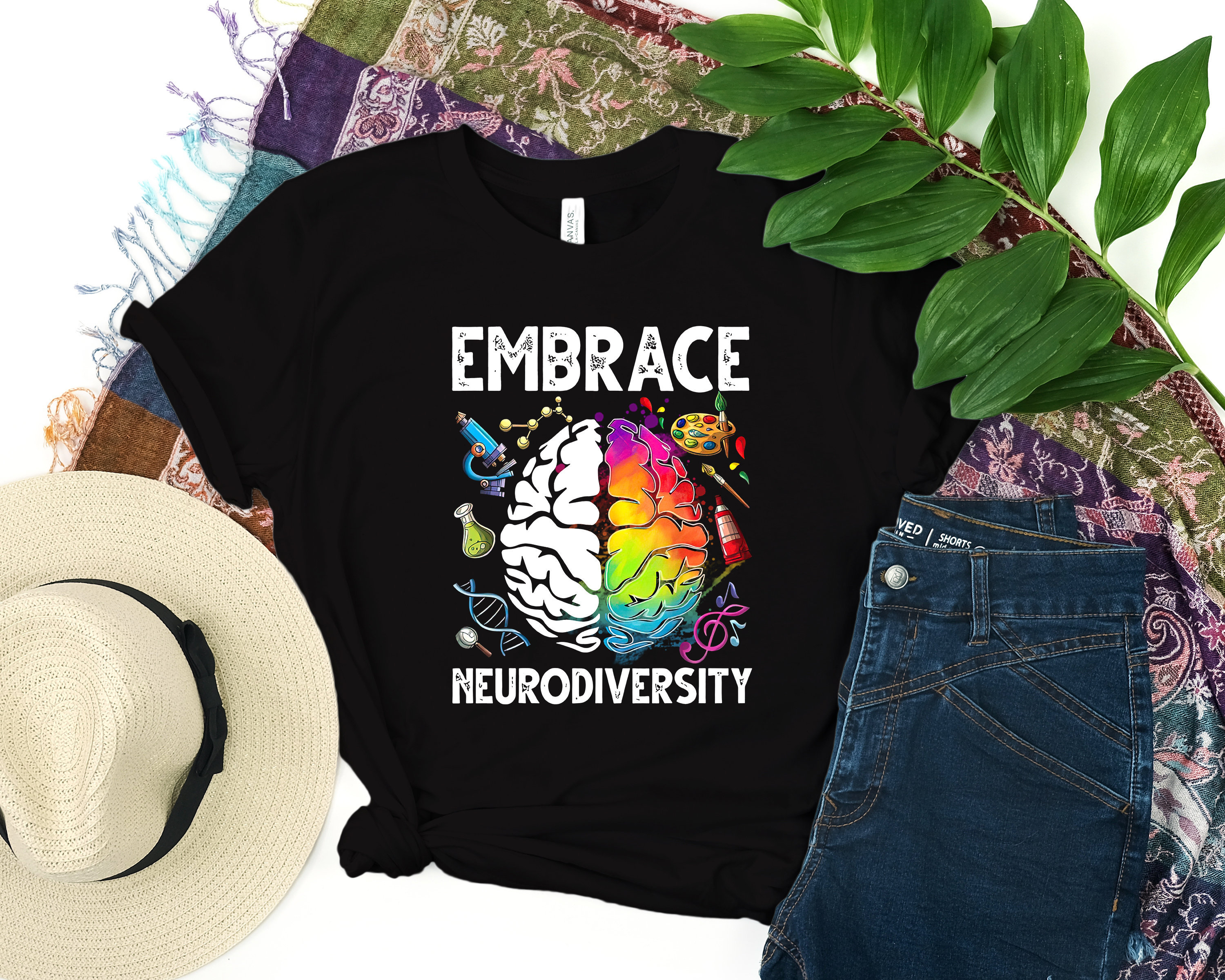 Embrace Neurodiversity Shirt PNG, Neurodiversity Shirt PNG, | Inspire ...