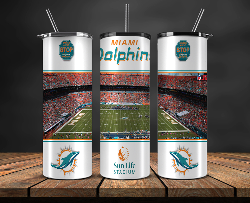 Dolphins Tumbler Wrap , Nfl Stadiums Tumbler Wraps | Inspire Uplift