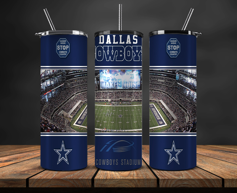 Cowboys Tumbler Wrap , Nfl Stadiums Tumbler Wraps | Inspire Uplift