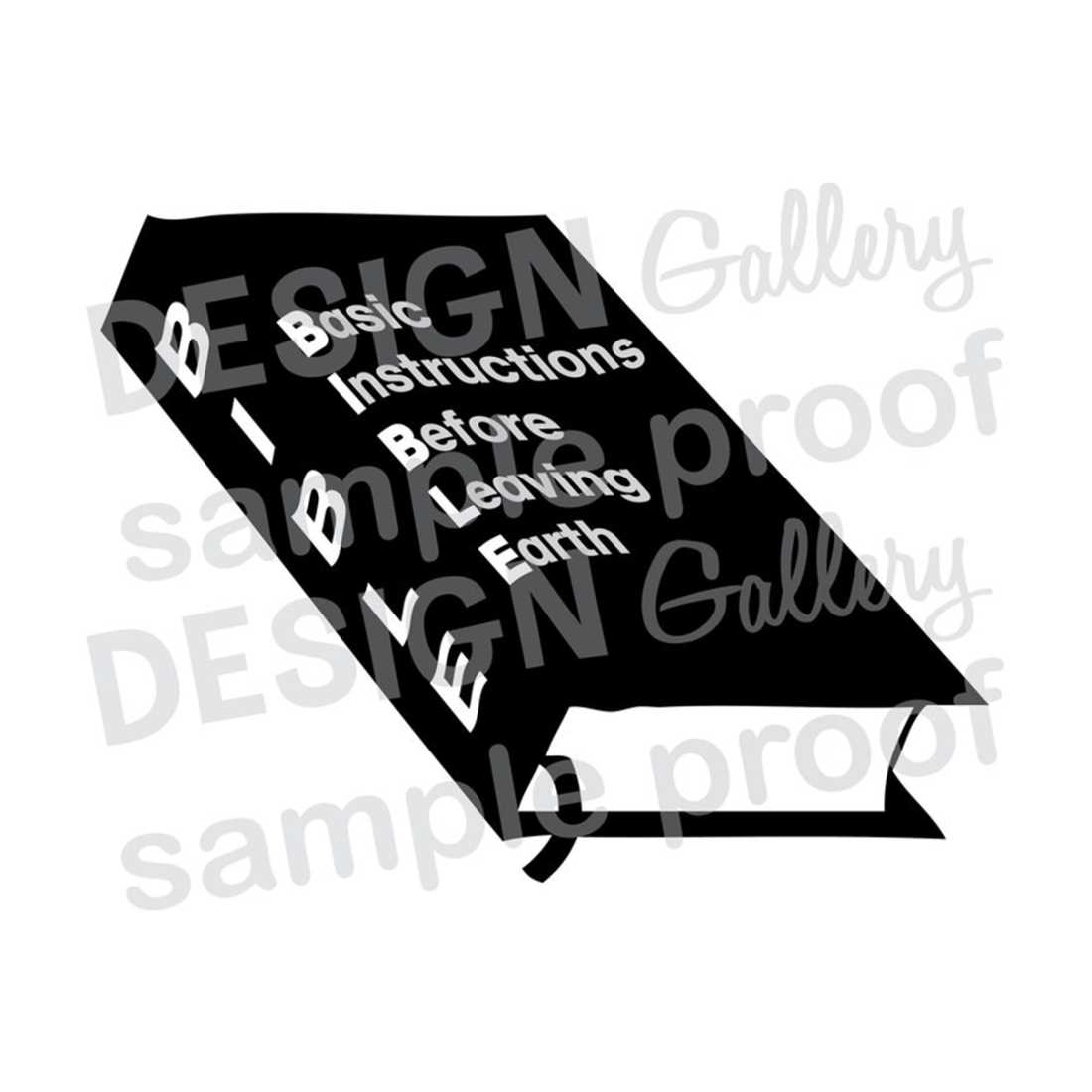 BIBLE - svg, dxf, jpg, png - Basic Instructions Before Leavi - Inspire ...