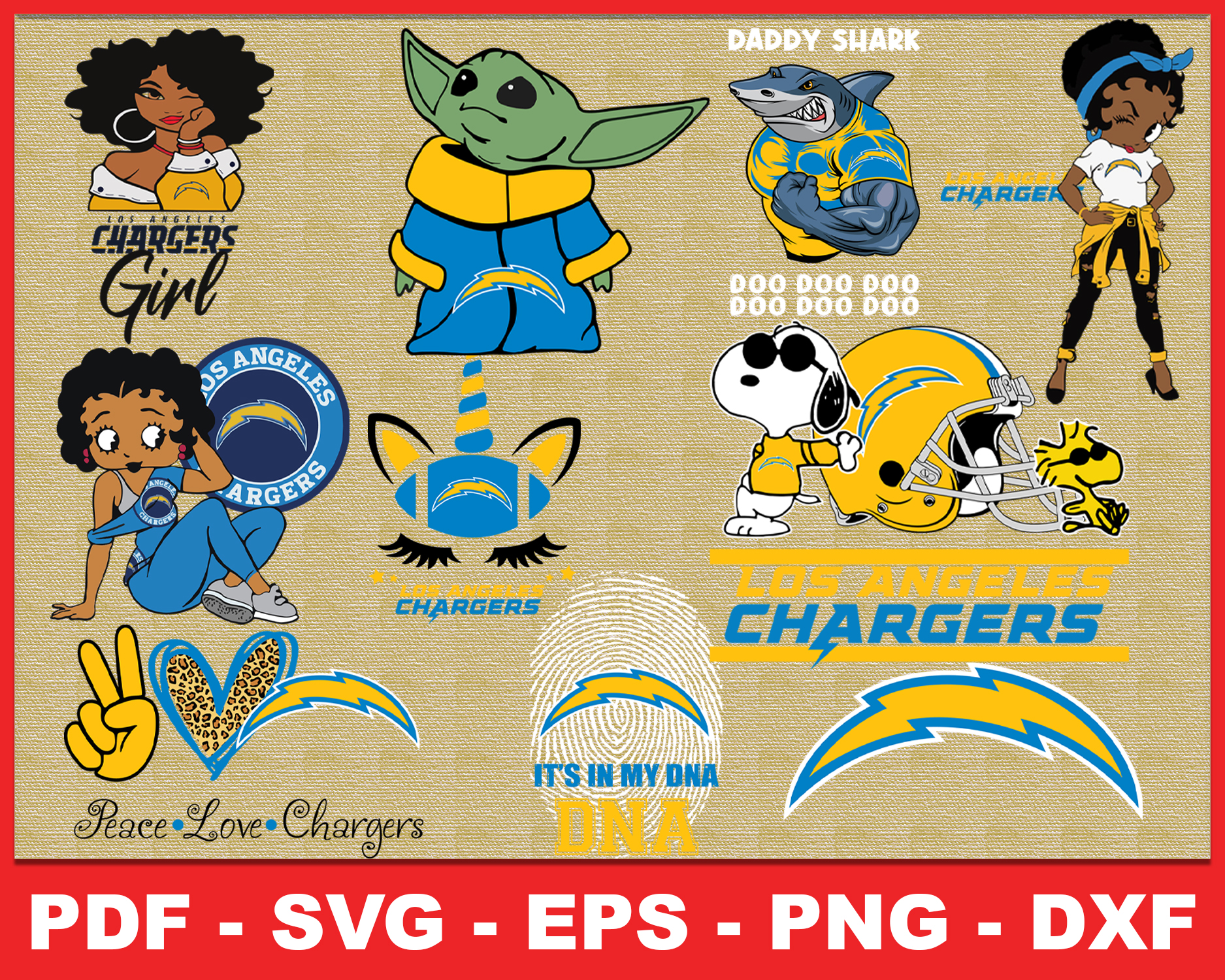 Los Angeles Chargers Svg , Football Team Svg,Team Nfl Svg,Nf | Inspire ...
