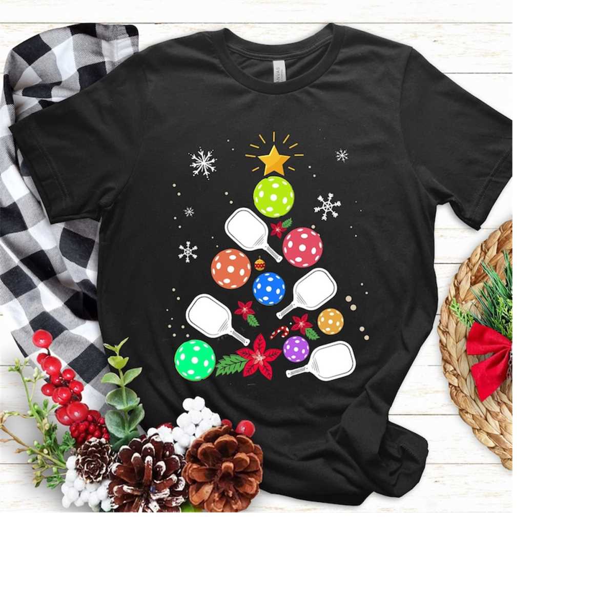 Pickleball Pickle Ball Christmas Tree,Pickleball Christmas S - Inspire ...