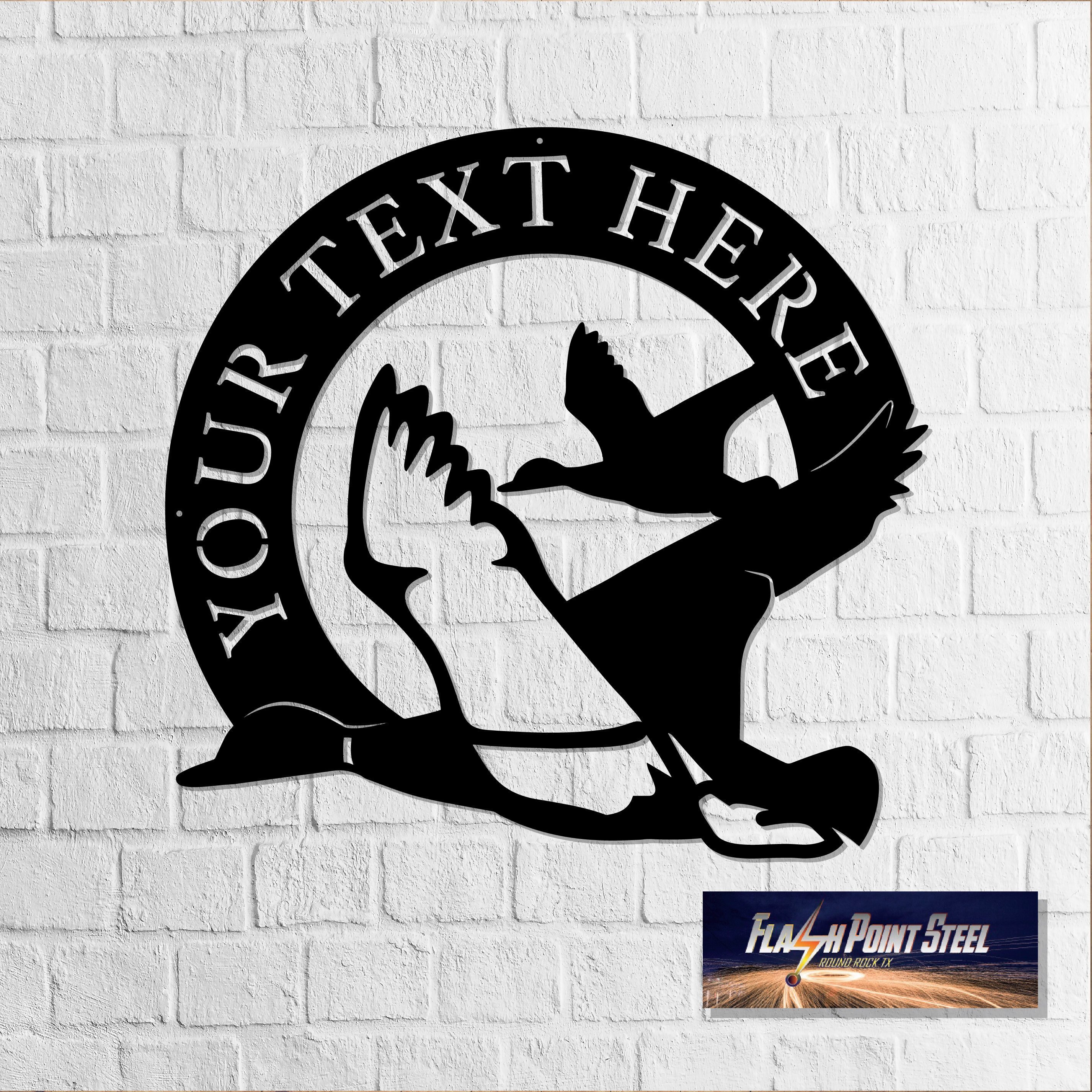 Duck Hunting, Man Cave, Dog Hunt, Garage Sign, Flying Duck, | Inspire ...
