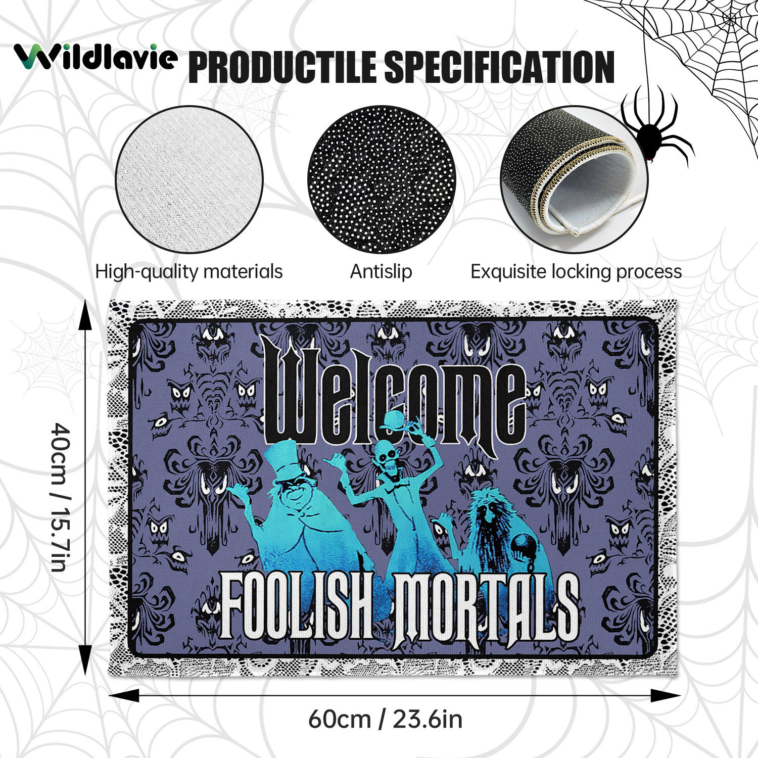 Spook Up Your Home with this Halloween Welcome Foolish Morta | Inspire ...